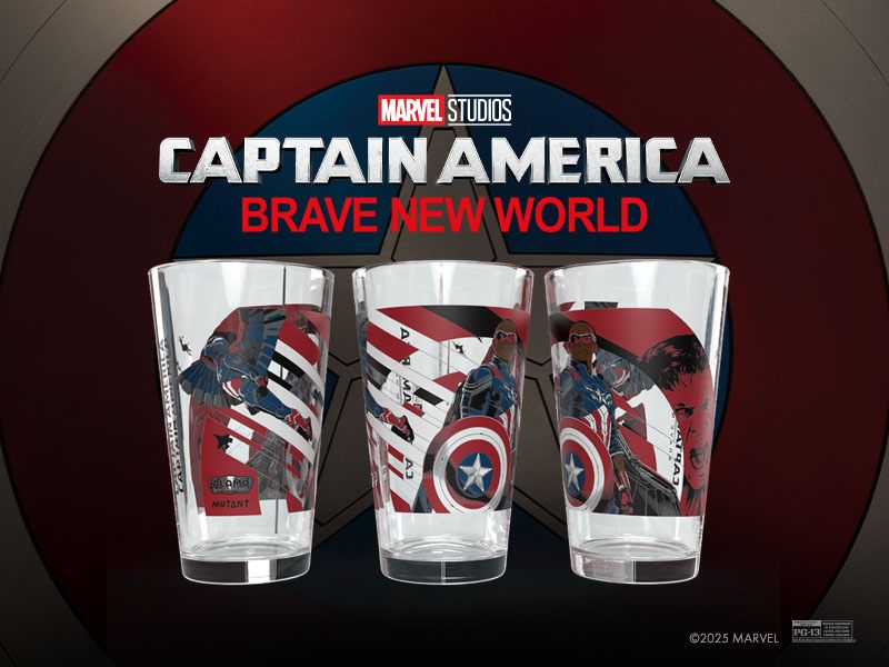 Gear Up For CAPTAIN AMERICA: BRAVE NEW WORLD With Our Exclusive Pint ...
