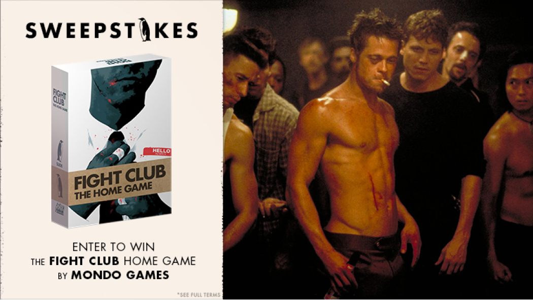 Win a copy of FIGHT CLUB®: The Home Game in our synergistic sweepstakes ...