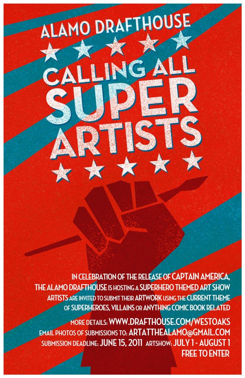 CALLING ALL SUPER-ARTISTS! | National News | Alamo Drafthouse Cinema